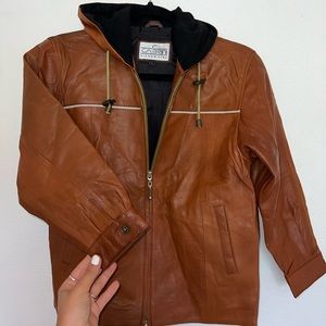 None | Jackets & Coats | Womens Real Brown Turkish Leather Jacket From ...
